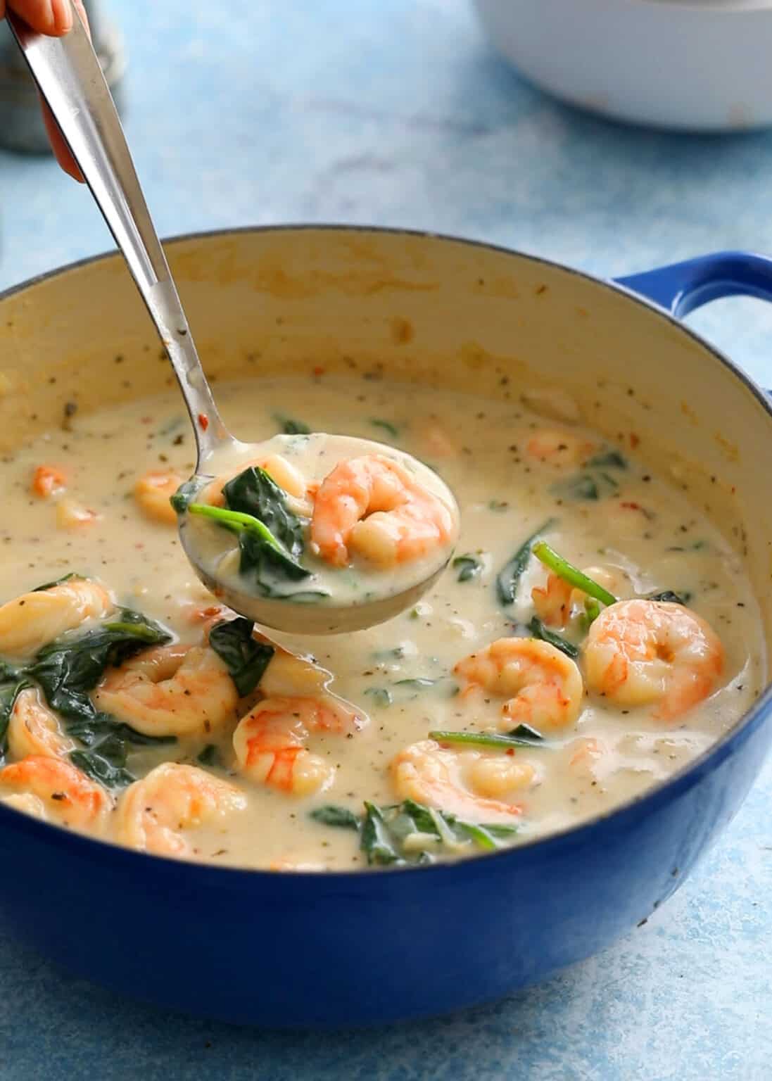 Creamy Shrimp Soup {Best Ever} | Kitchen At Hoskins