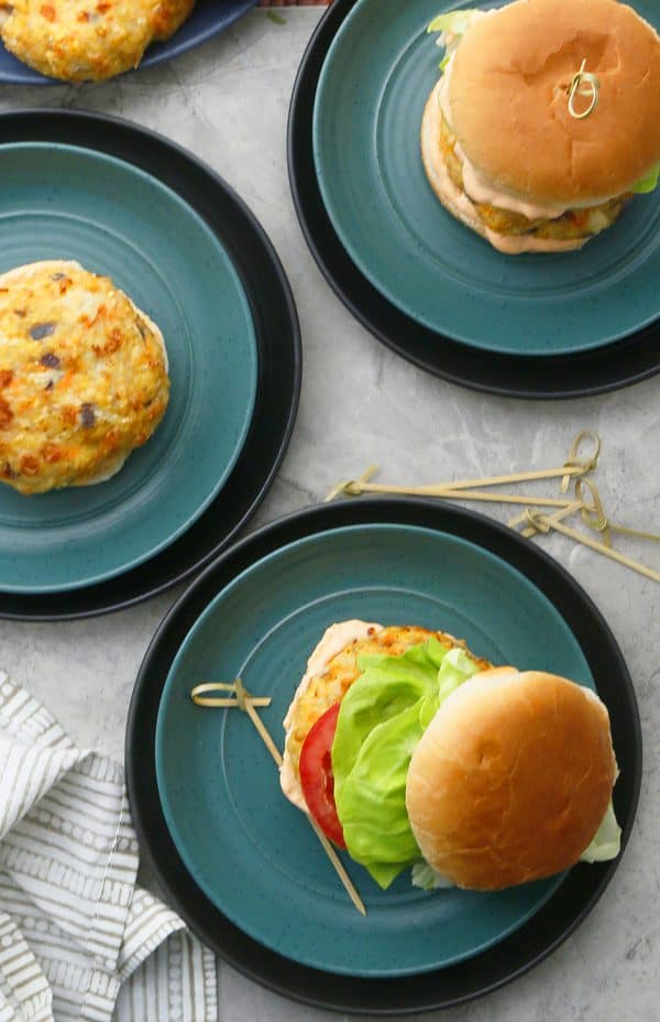 Baked Chicken Burger | Kitchen At Hoskins
