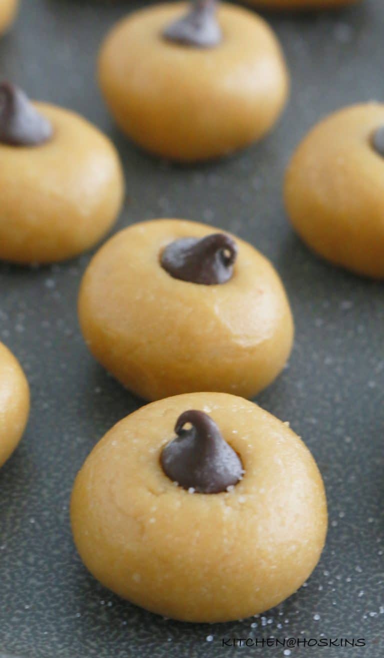 No Cook, 4 Ingredient, Raw Almond Bites | KITCHEN @ HOSKINS