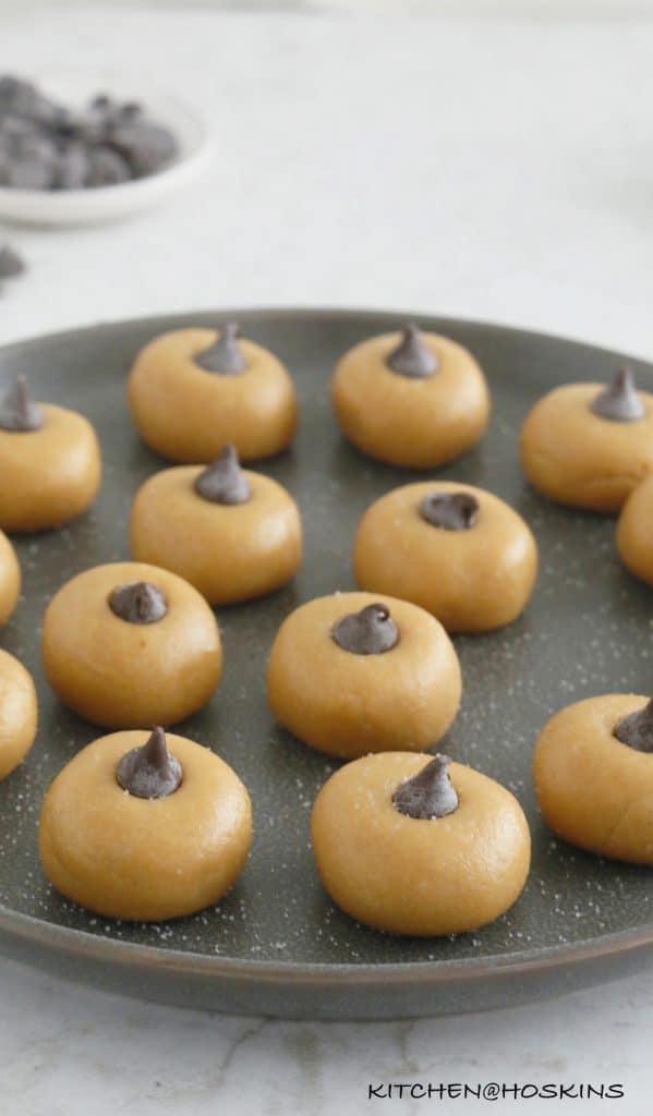 No Cook, 4 Ingredient, Raw Almond Bites | KITCHEN @ HOSKINS