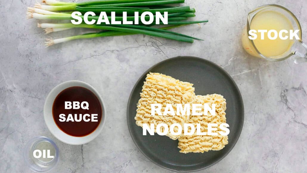 BBQ Ramen Noodles {Quick & Easy} | Kitchen at Hoskins