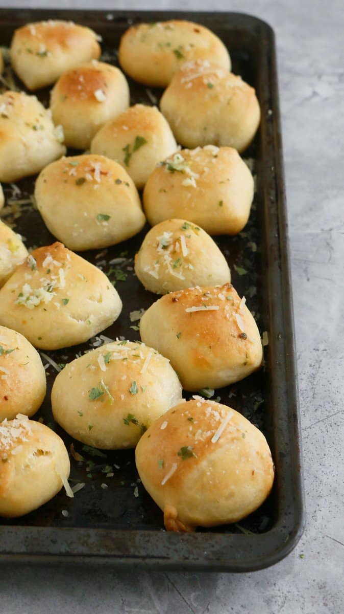Parmesan Bread Bites | The Hoskins Kitchen