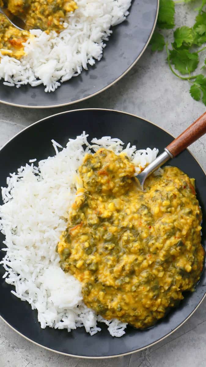 Kale Dal (Instant Pot or Stove Top) | KITCHEN @ HOSKINS