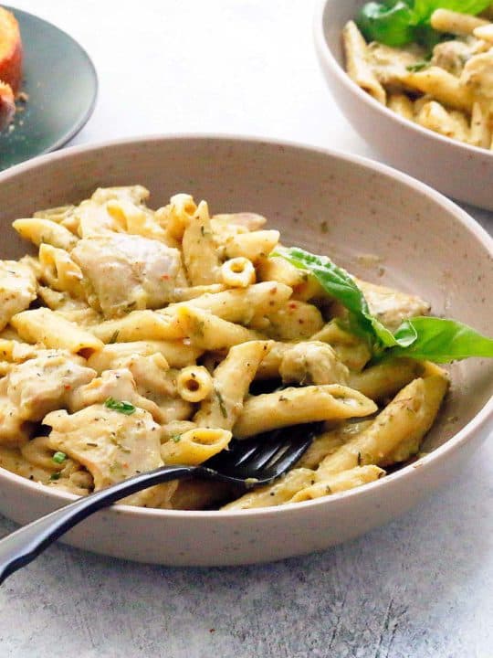 Butter Chicken Pasta (Indian Chicken Pasta) | Kitchen At Hoskins