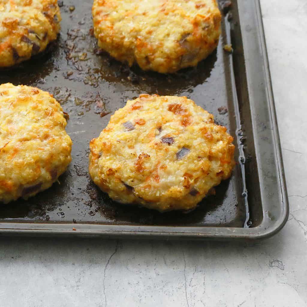 Healthy Chicken Burger Patties | The Hoskins Kitchen