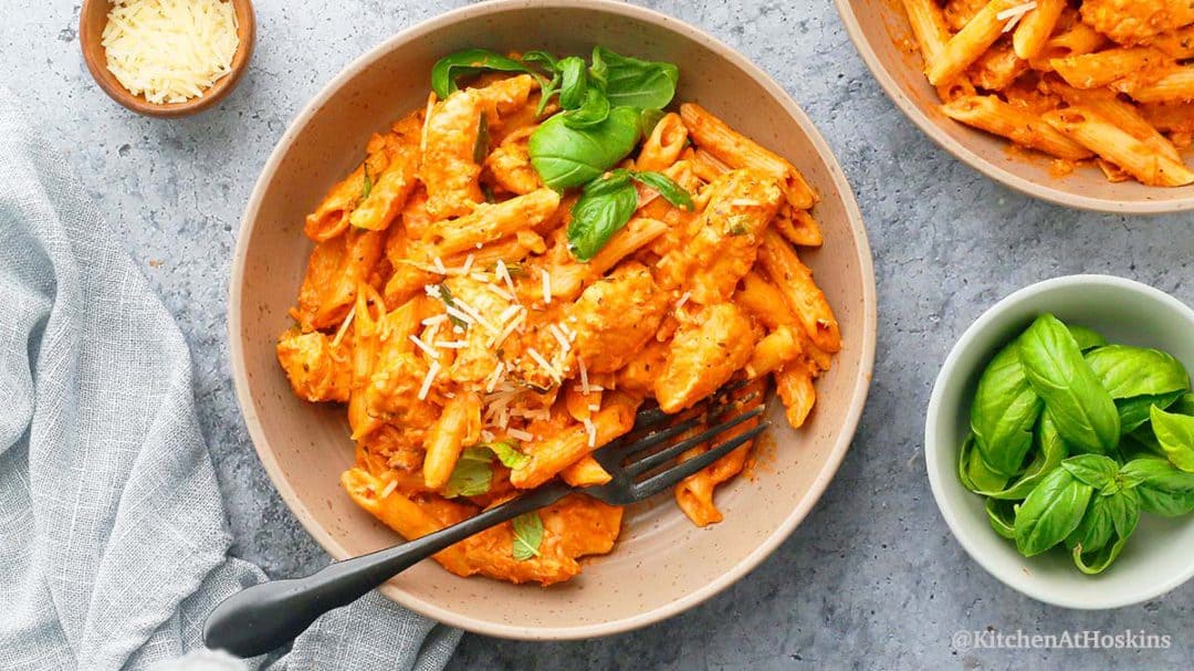 Chicken Vodka Pasta | Kitchen At Hoskins