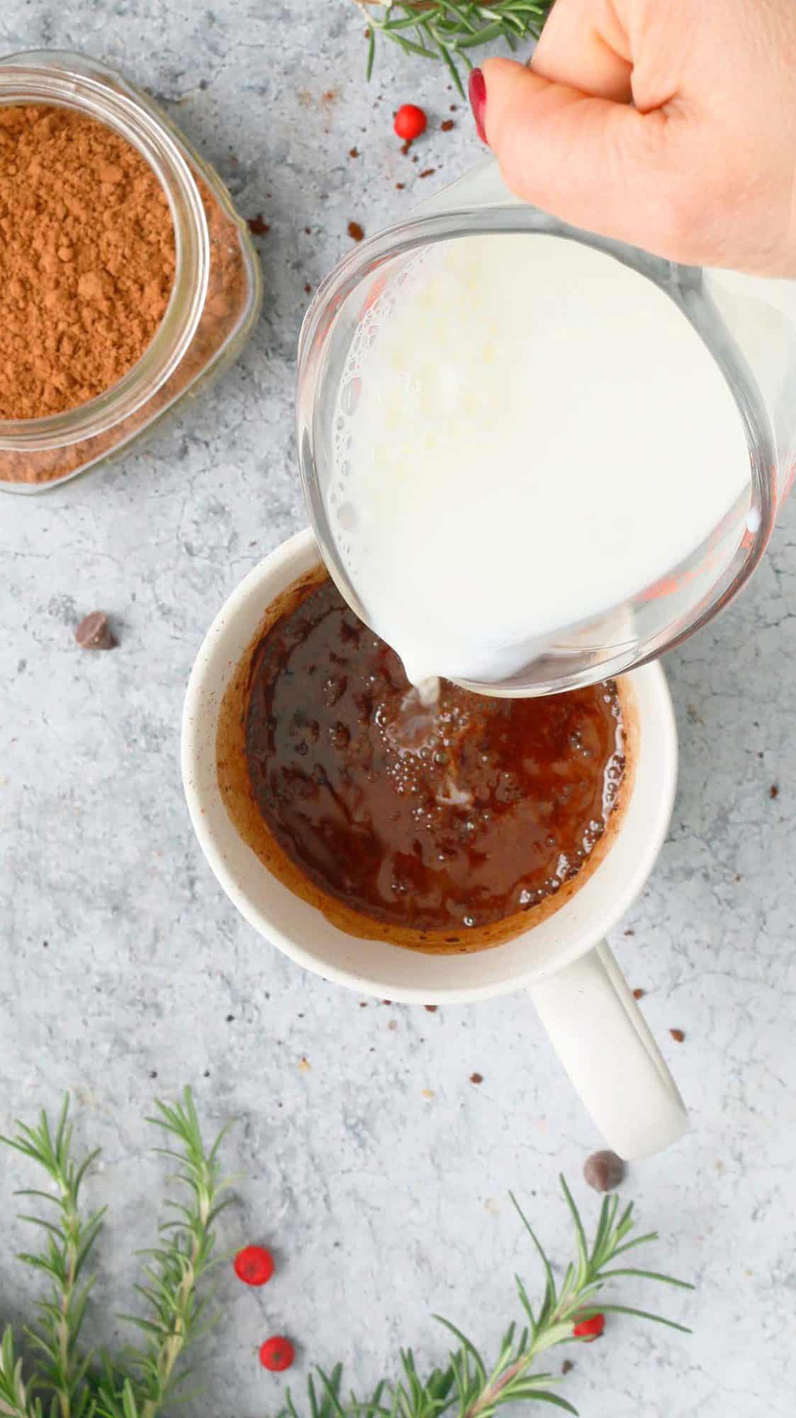 Homemade Mocha Latte with Instant Coffee | Kitchen At Hoskins