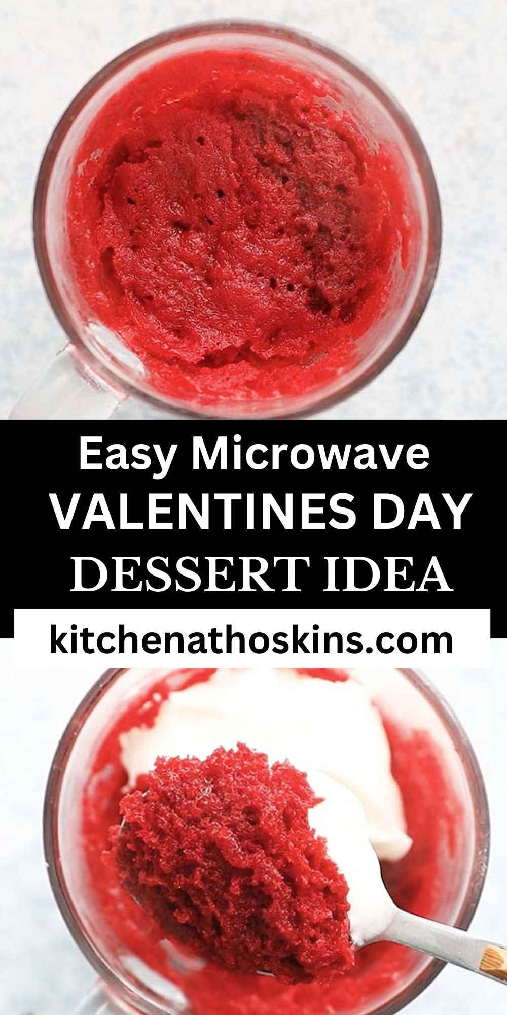 Red Velvet Mug Cake | Kitchen At Hoskins