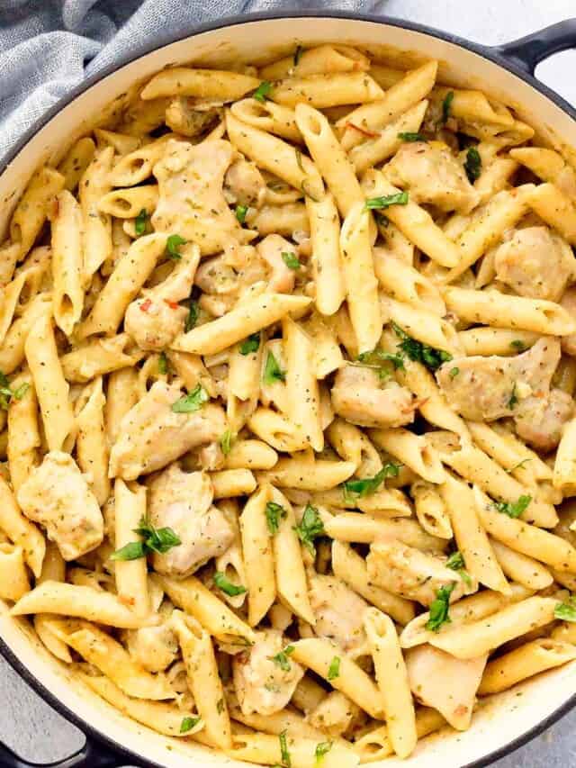 Butter Chicken Pasta (Indian Chicken Pasta) | Kitchen At Hoskins
