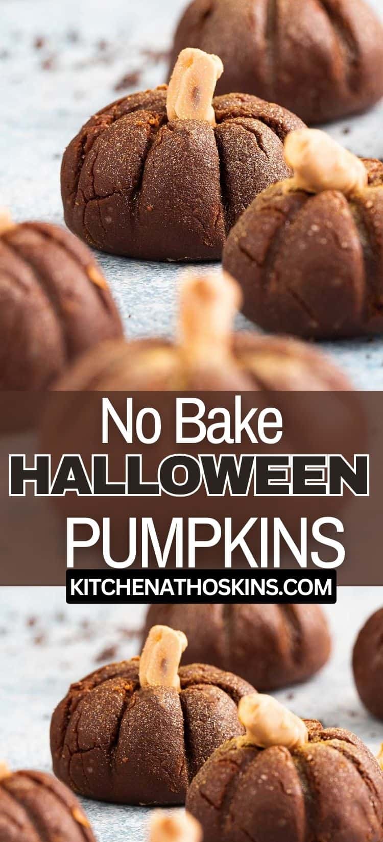 No Bake Halloween Pumpkins | Kitchen At Hoskins