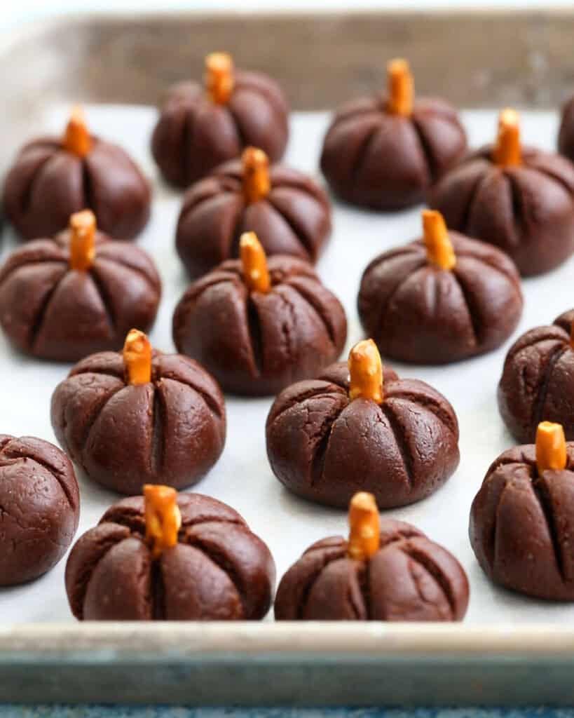 Halloween Pumpkins - No-Bake Halloween Treats (Healthy) | Kitchen At ...