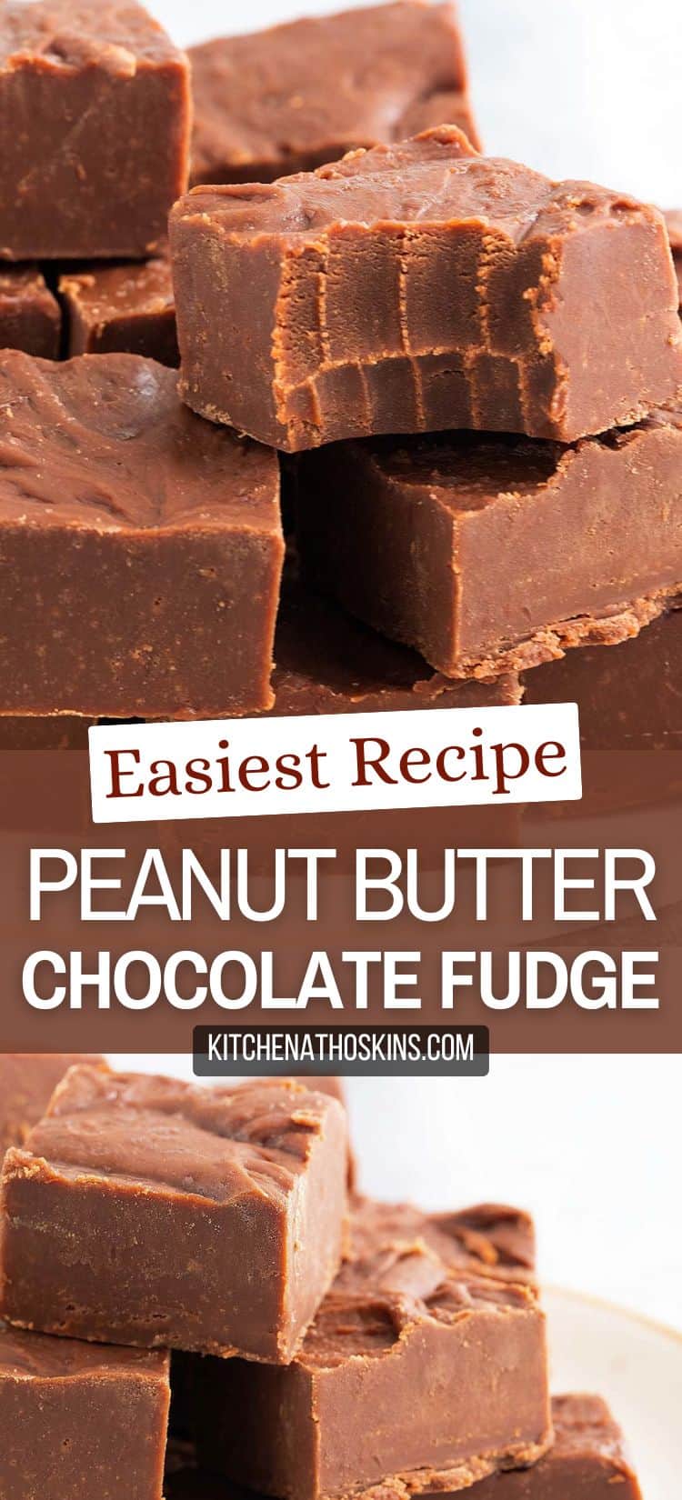 Chocolate Peanut Butter Fudge | Kitchen At Hoskins