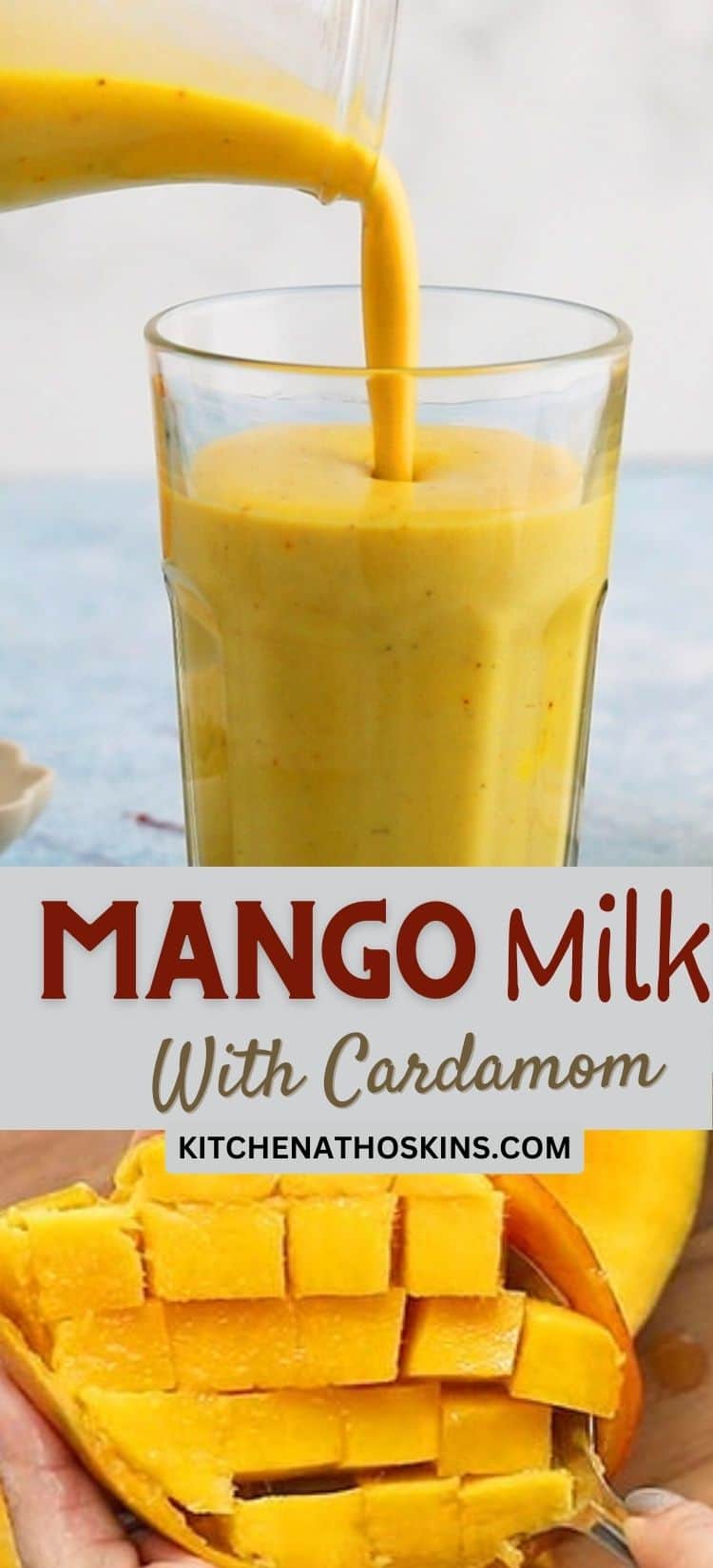 Mango Milk { Must try!} | Kitchen At Hoskins