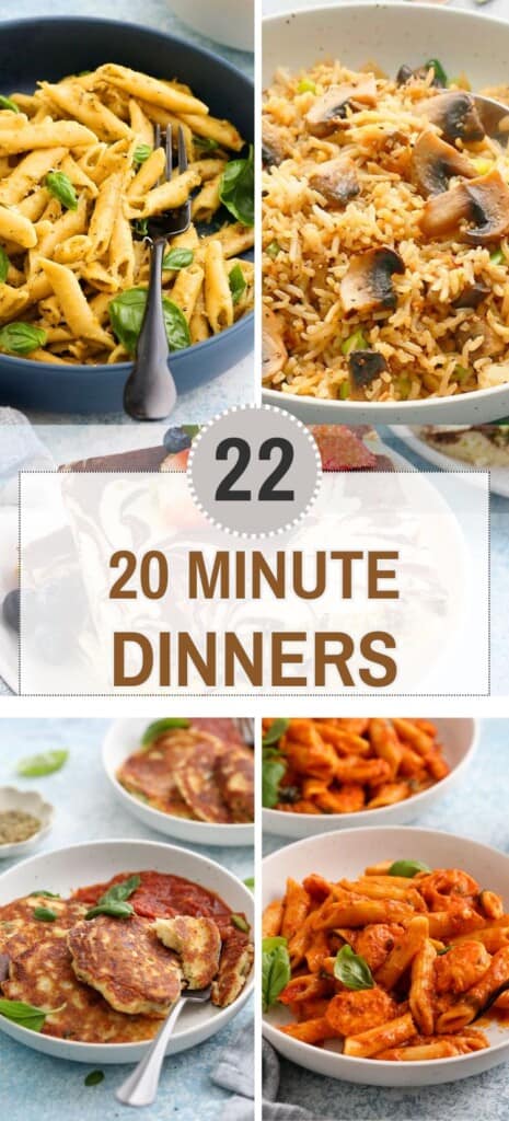 20 Minute Dinner Recipes | Kitchen at Hoskins