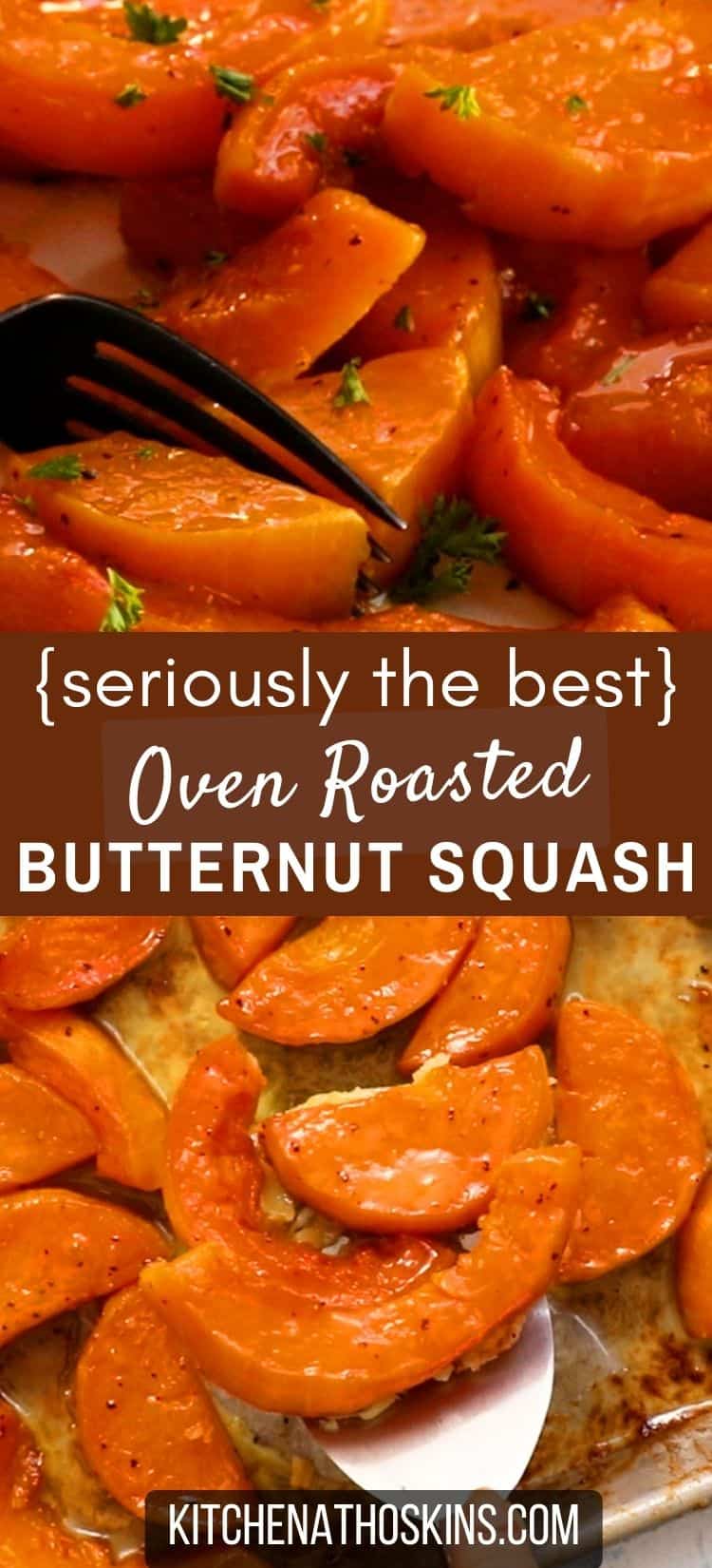 Oven Roasted Butternut Squash (with Brown Sugar and Butter) | Kitchen ...