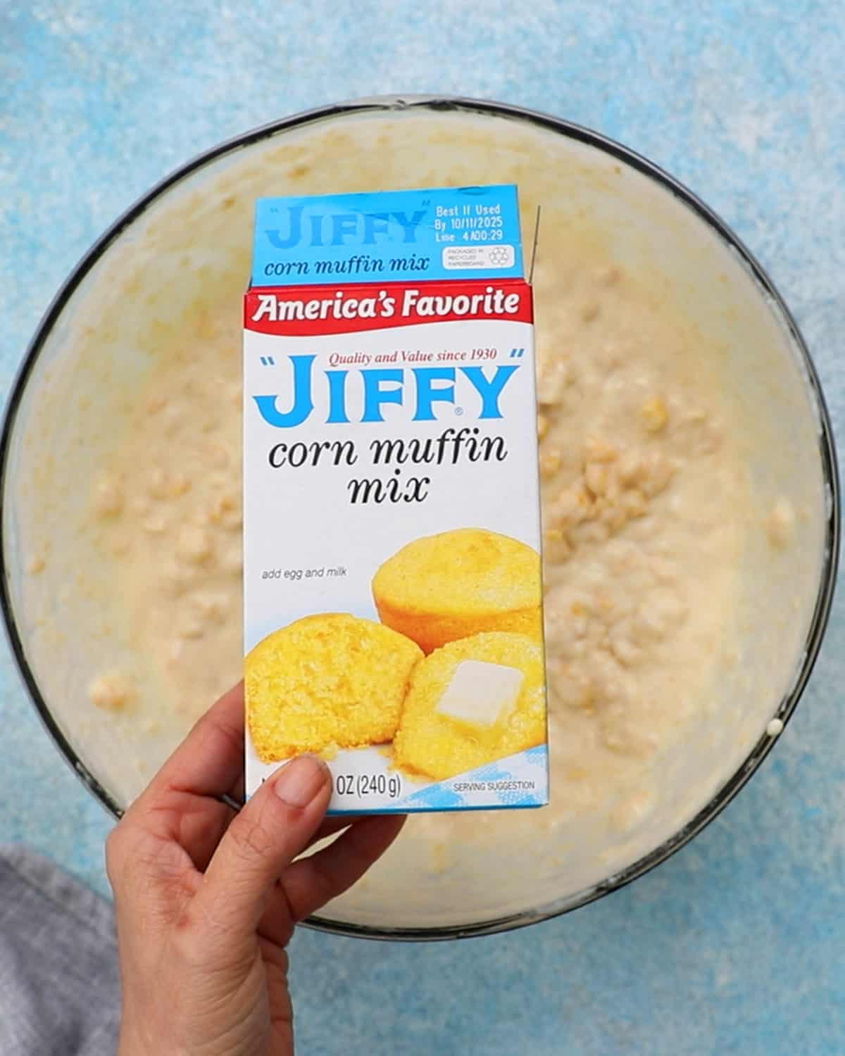 Jiffy Corn Casserole (with Jiffy Corn Muffin Mix) | Kitchen at Hoskins