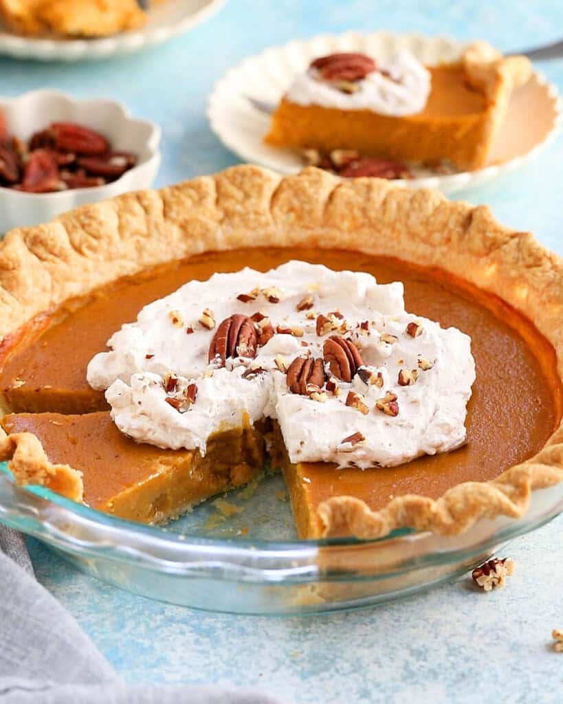 Butternut Squash Pie (smooth & creamy filling) | Kitchen at Hoskins